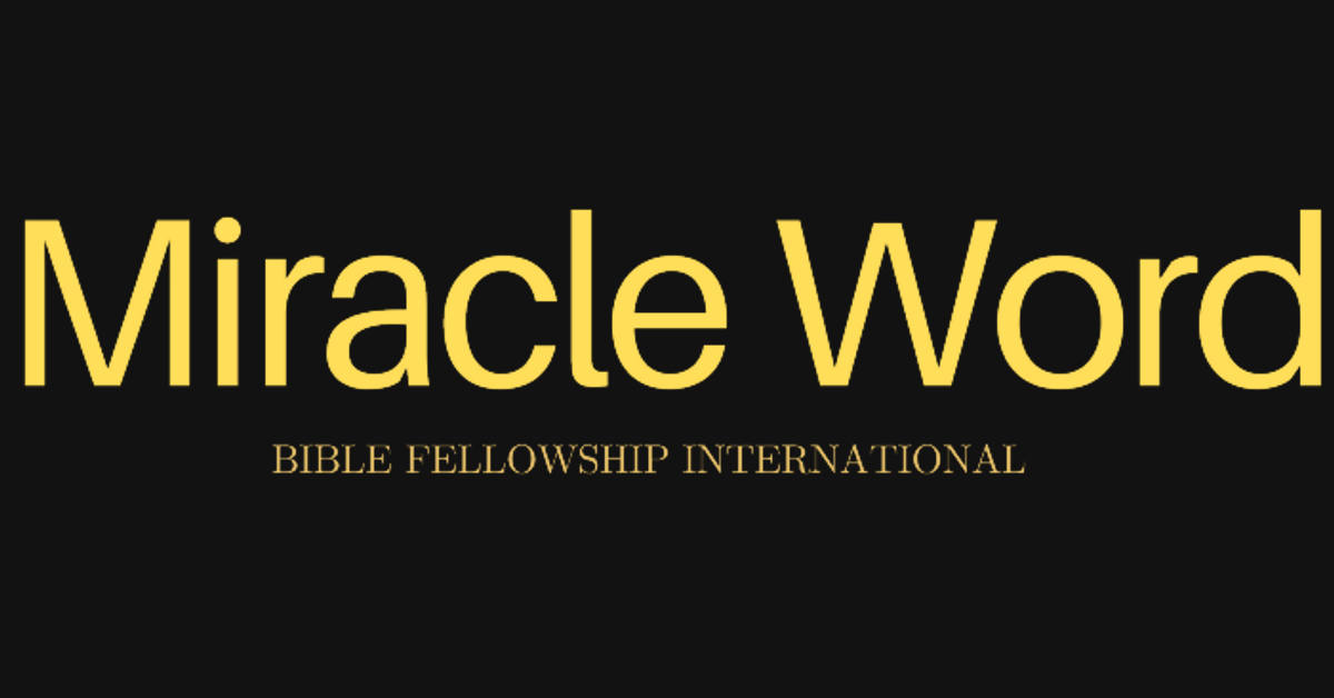 Miracle Word : A Gathering Of Sons – Miracle Word Bible Fellowship ...